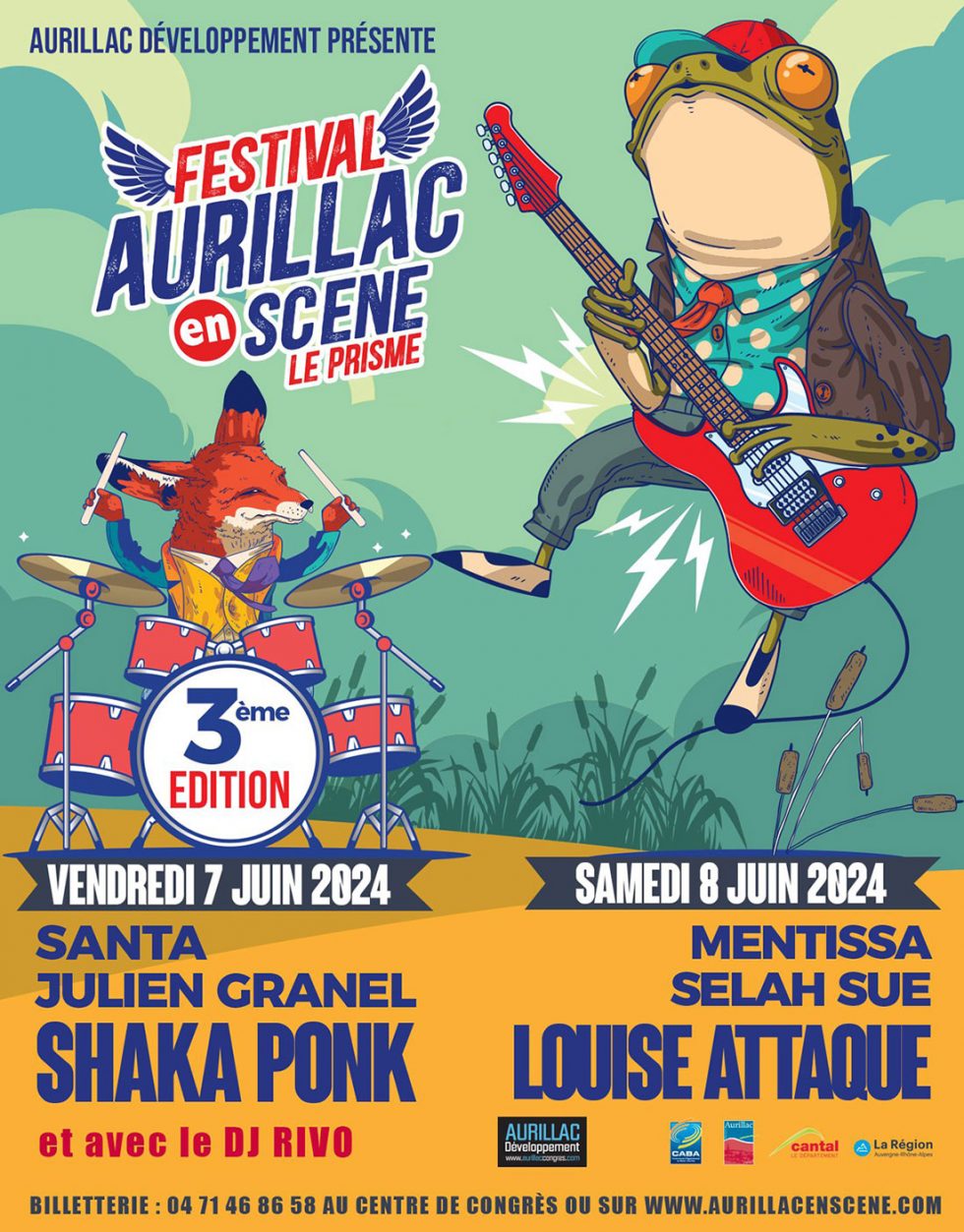 Festival Aurillac en scène 2024 | Mairie d'Aurillac